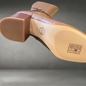 Michael Kors | Shoes | Michael Kors Ella Block Heel Boot 8 W Nib | Poshmark